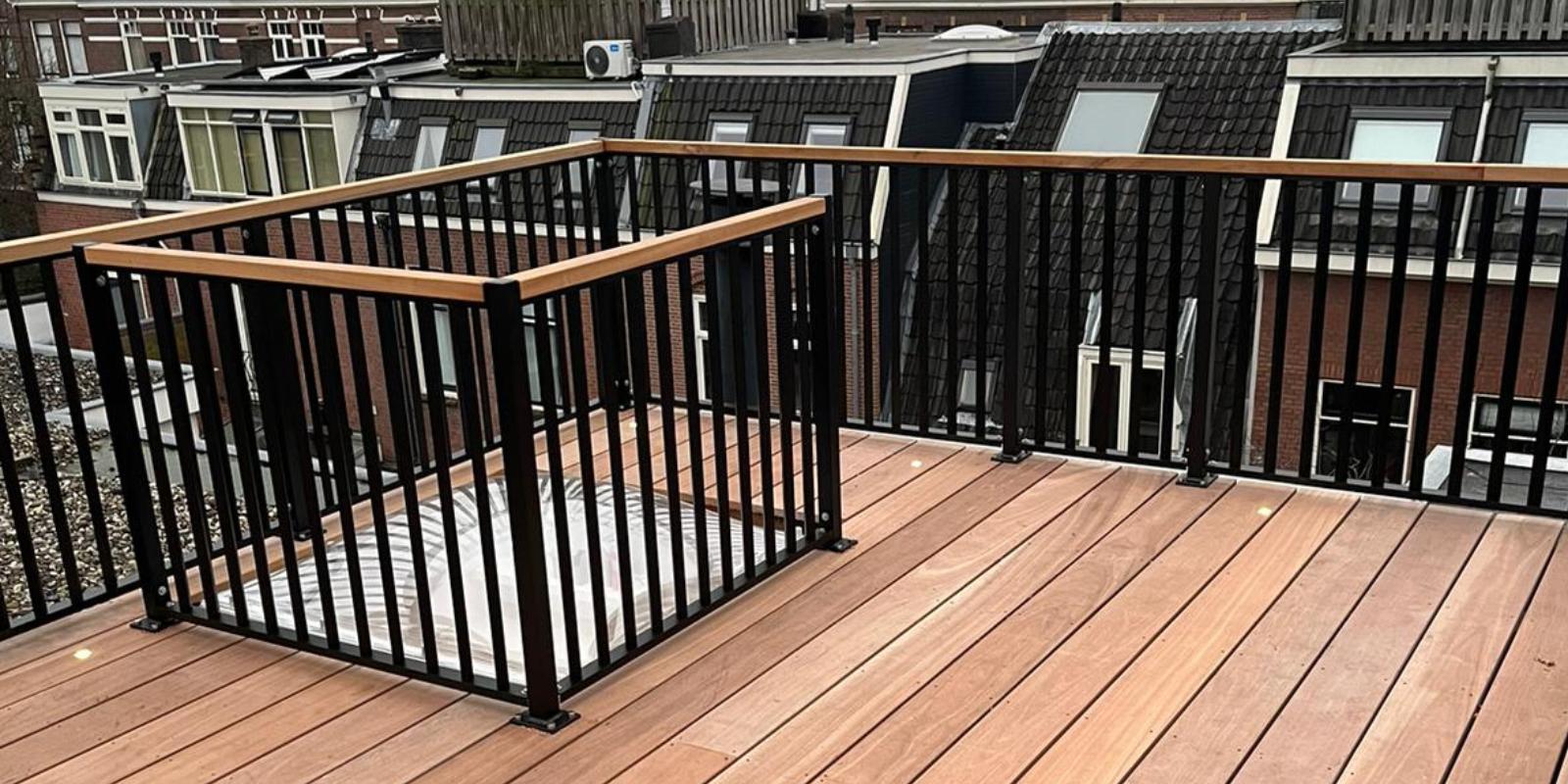 Stappenplan dakterras - CT Hekwerk | Door heel Nederland